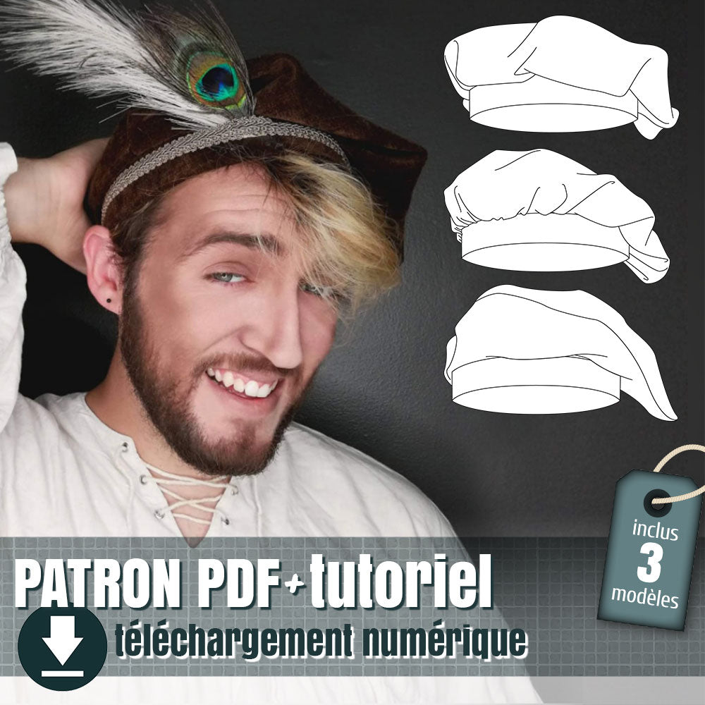 patron de béret – juliechantal