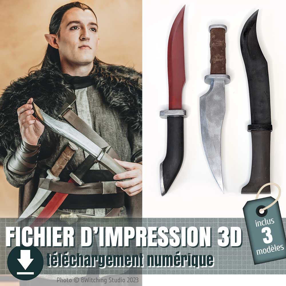 Vax'ildan Daggers 3D Files – juliechantal