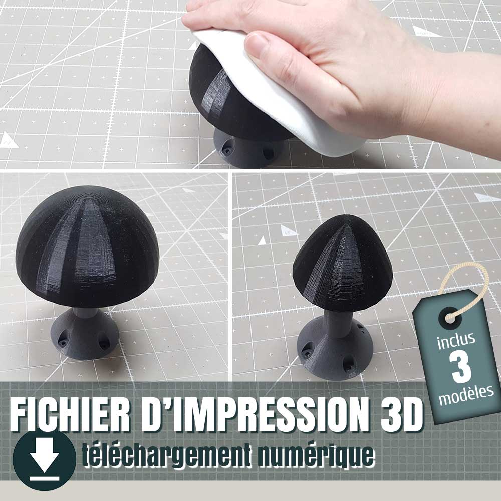 Fichier d'impression 3D. Forme de moulage pour le EVA foam – juliechantal