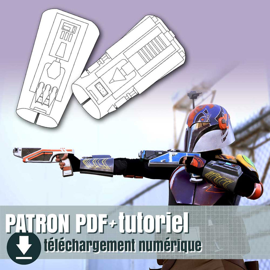 Complete gauntlets of Sabine Wren. Season 3 and 4 desing. Available ...