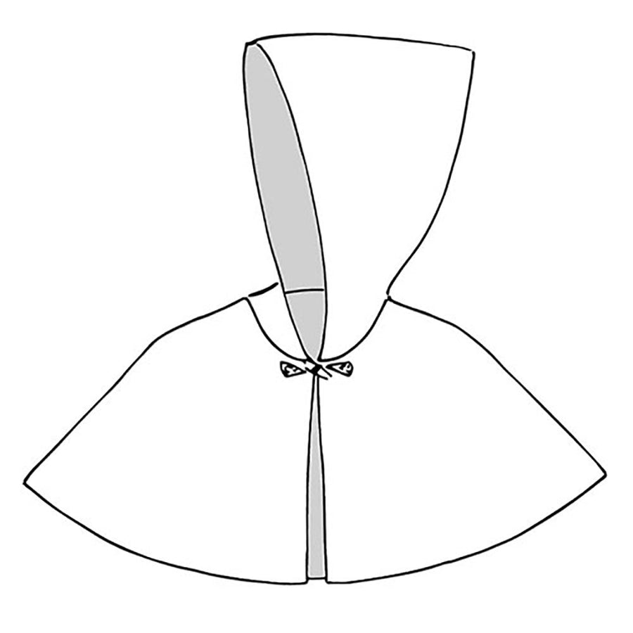 Patron de capuche. 3 modèles interchangeable pour créer 27 versions ...