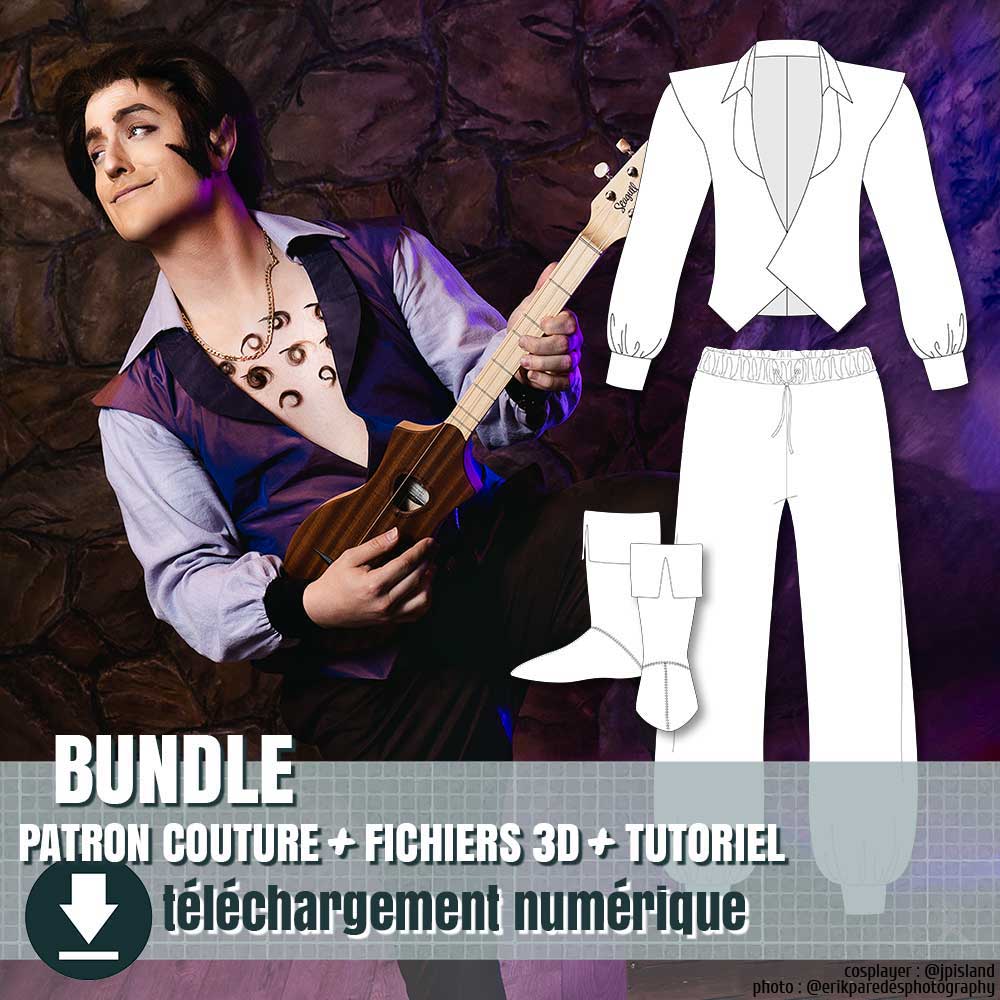 BARD BUNDLE - pattern set, 3D files and more! – juliechantal