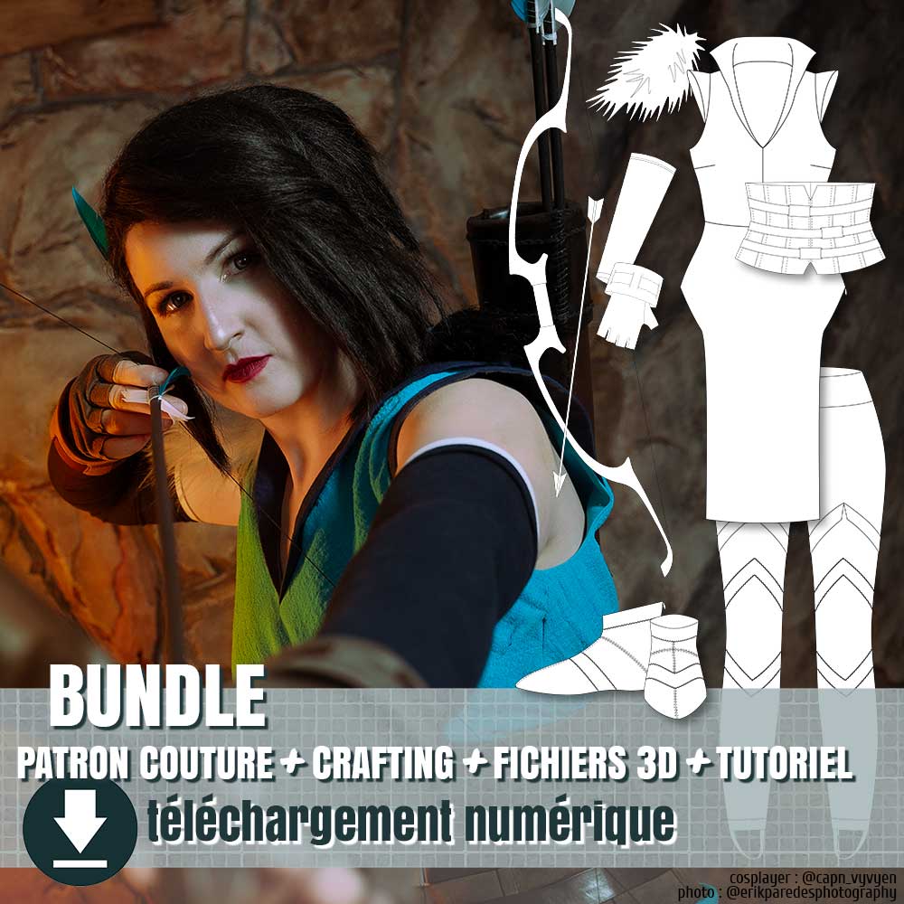 ROGUE BUNDLE - pattern set, 3D files and more! – juliechantal